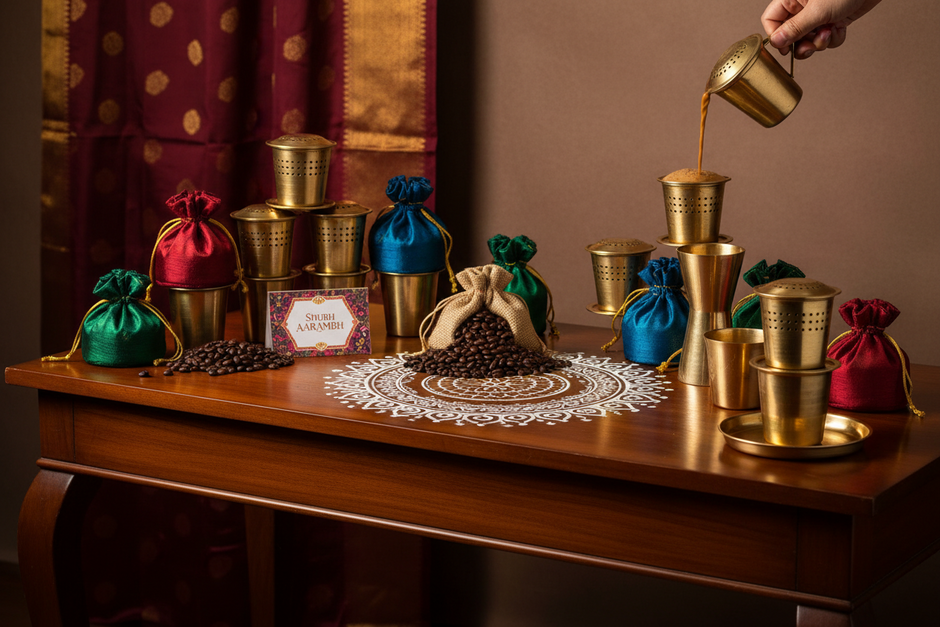 Brass Coffee Filter Return Gifts at TheReturnGifts.com: Traditional So ...